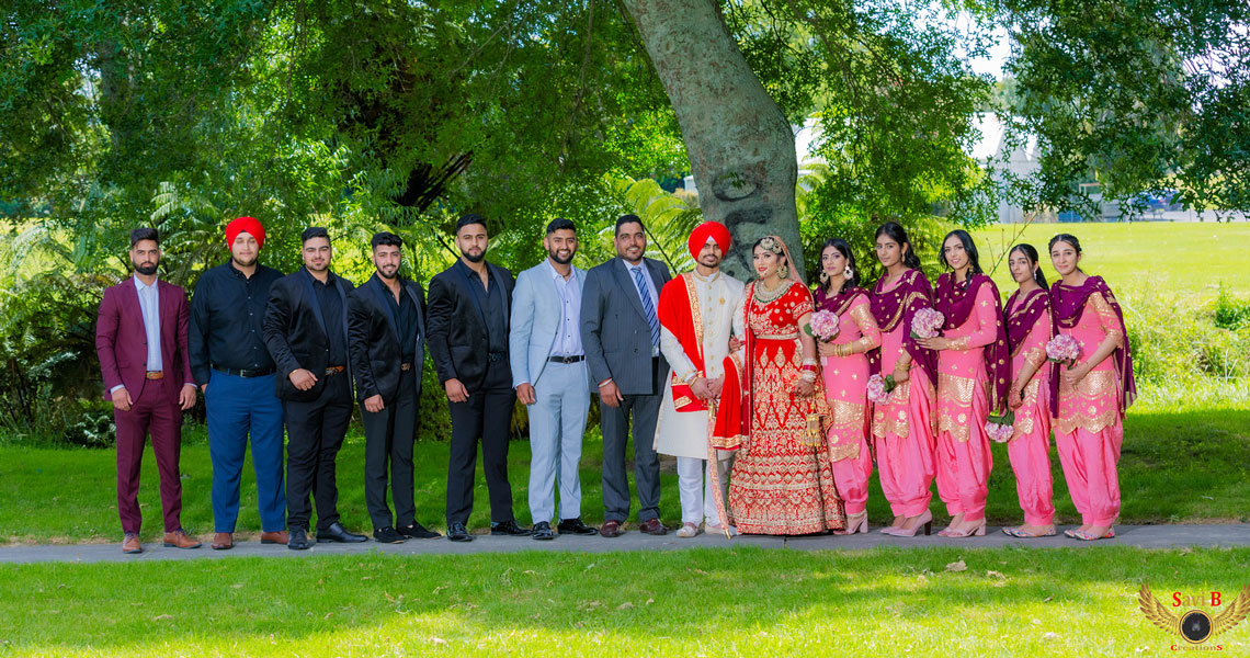 Amrit and Arwinder Savi B Creations